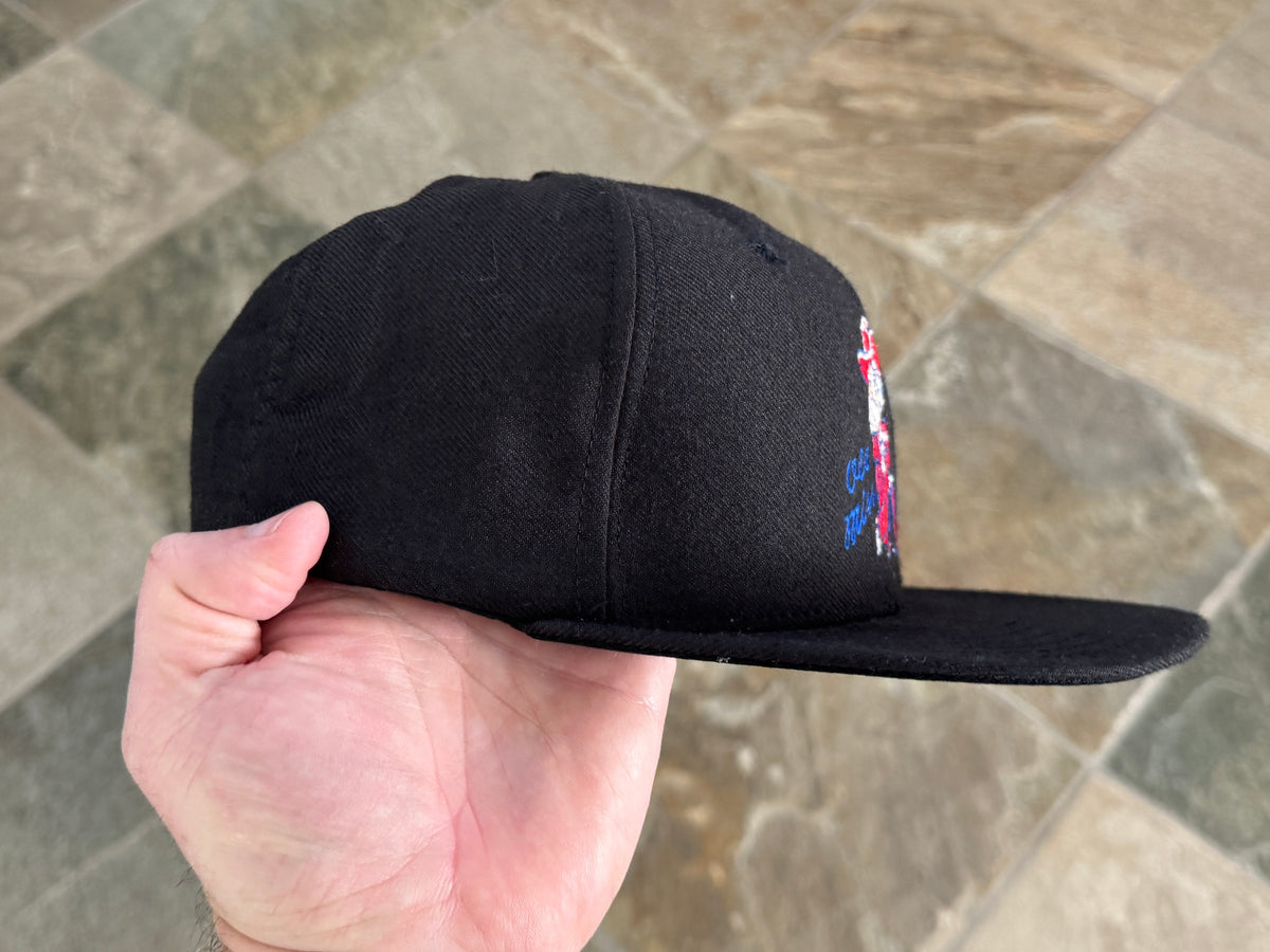 Vintage Ole Miss Rebels Delong Plain Logo Snapback College Hat – Stuck ...