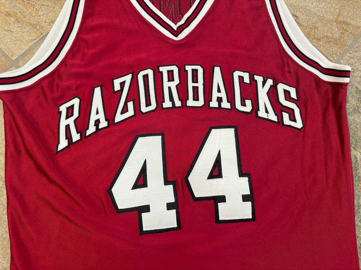 Vintage Arkansas Razorbacks Darnell Robinson Game Worn Russell College ...