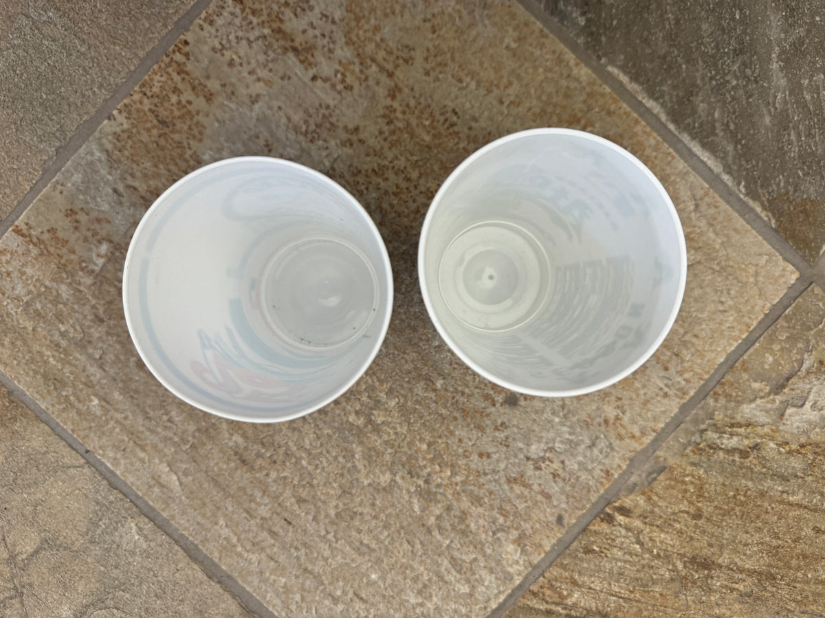Vintage 90s Oakland Athletics Coliseum Souvenir Baseball Cups ...