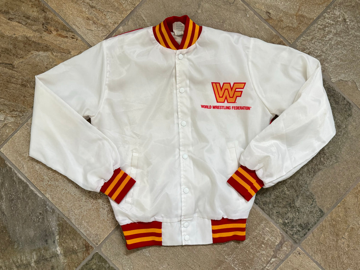 Vintage WWF WWE Hulk Hogan Chalk Line Fanimation Wrestling Jacket, Siz ...