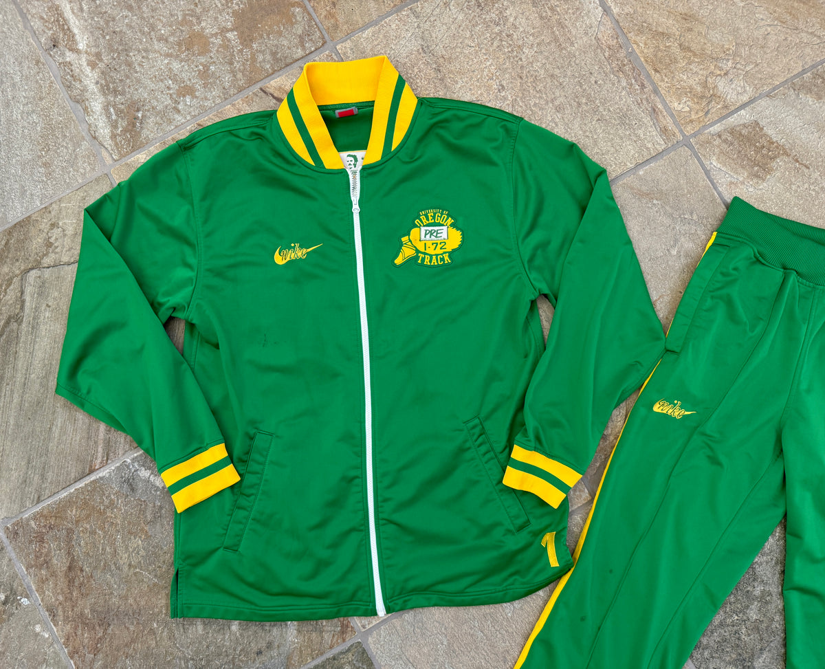 Oregon Ducks Prefontaine Nike Track Suit College Jacket, Size XL ...