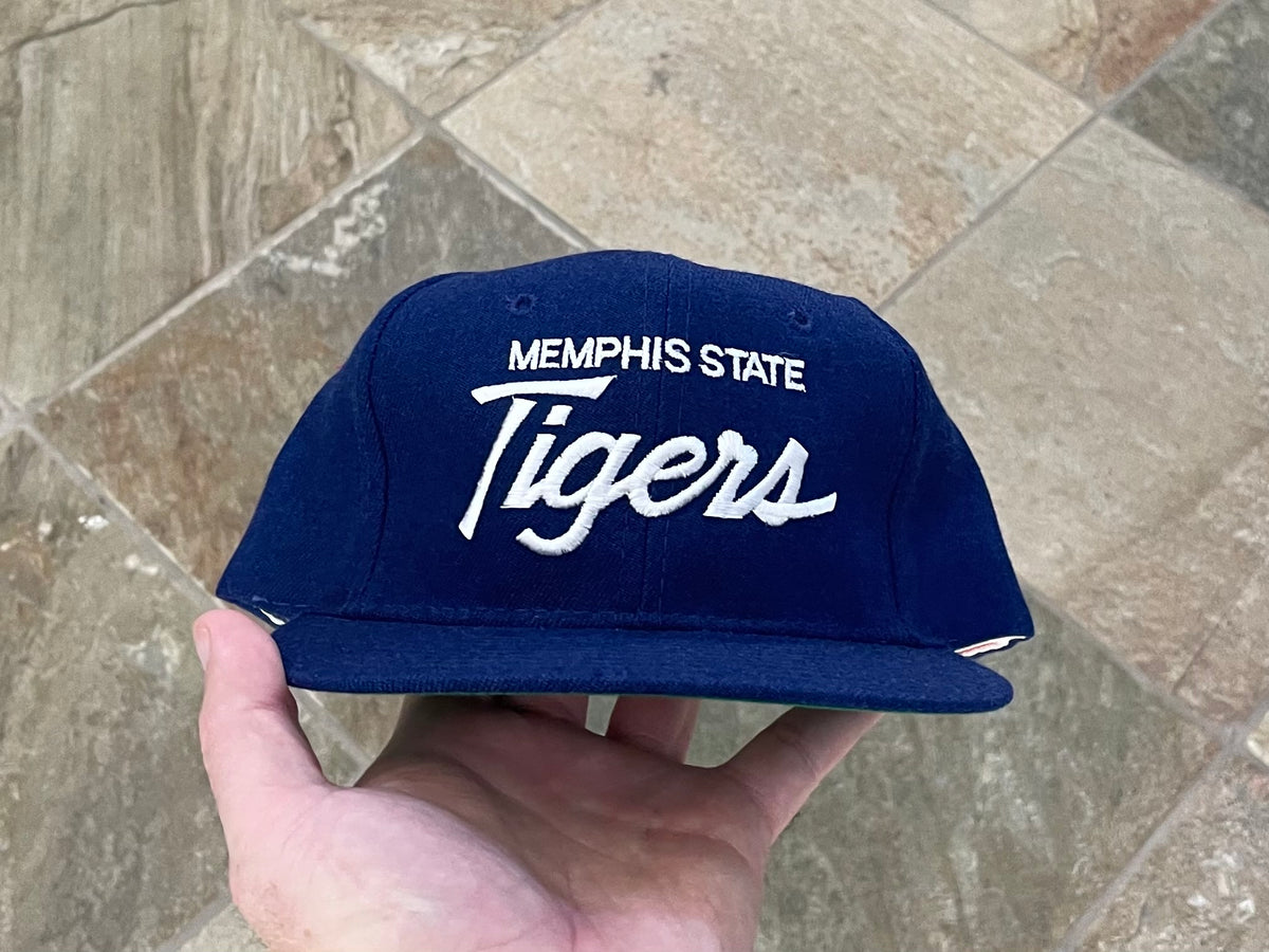 Vintage Memphis State Tigers Sports Specialties Script Snapback Colleg ...