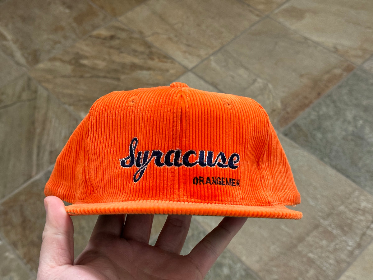 Vintage Syracuse Orangemen The Game Corduroy Snapback College Hat ...