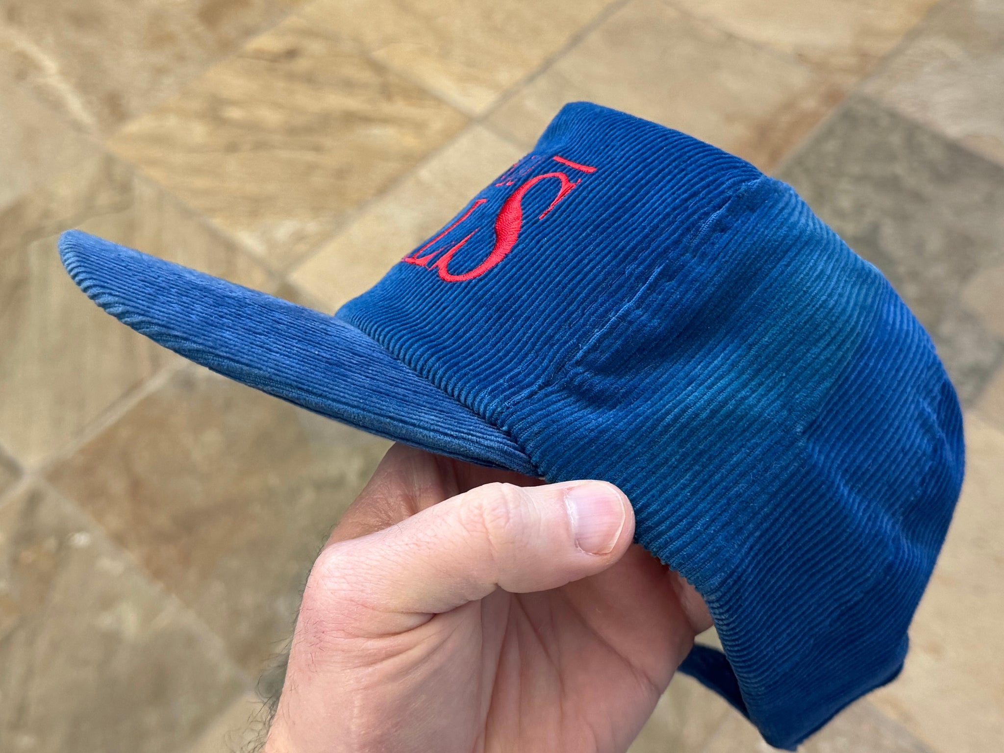 Vintage Buffalo Bills Bar Annco Corduroy Football Hat – Stuck In The ...