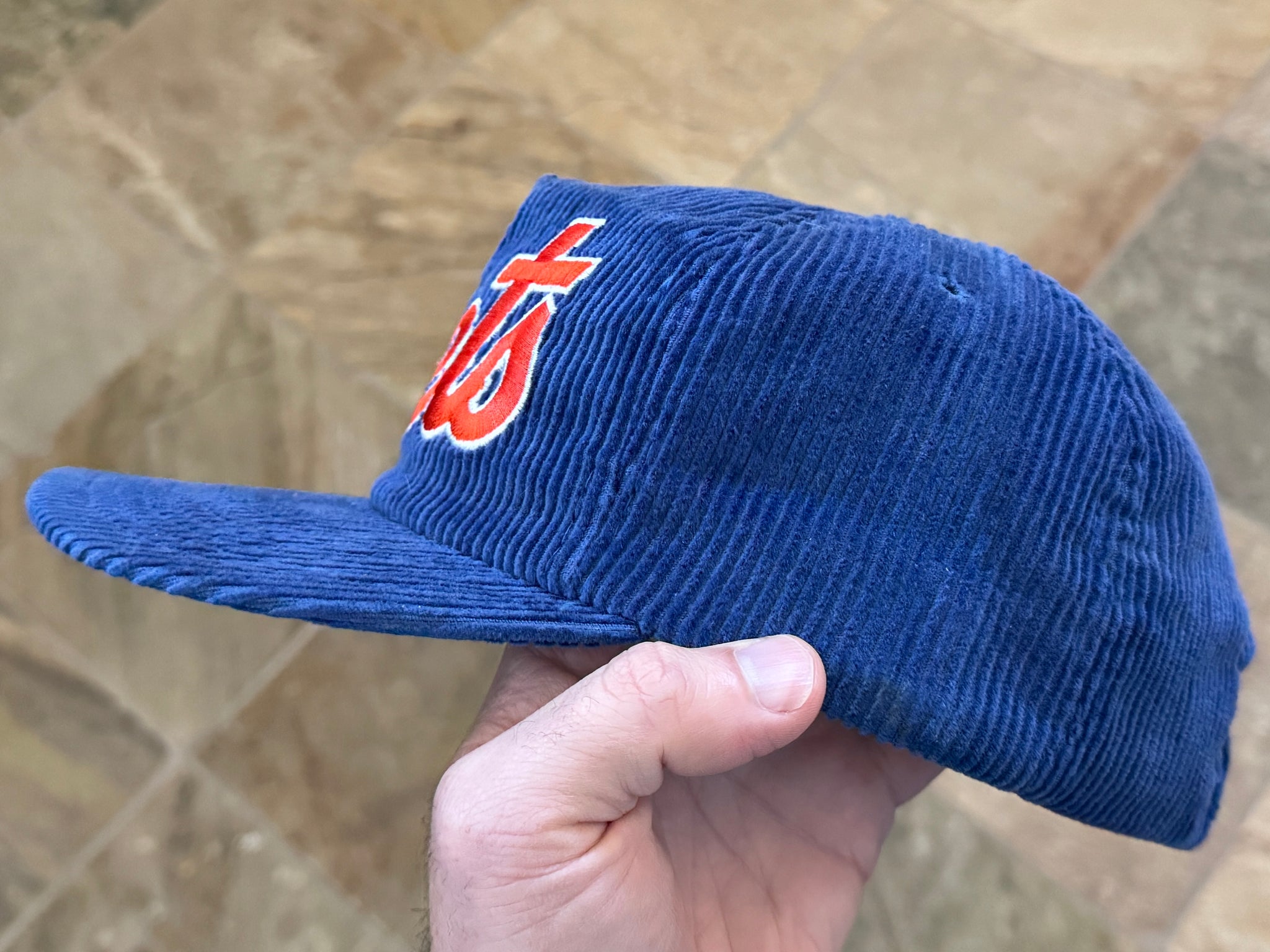 Vintage New York Mets Sports Specialties Corduroy Script Baseball Hat ...
