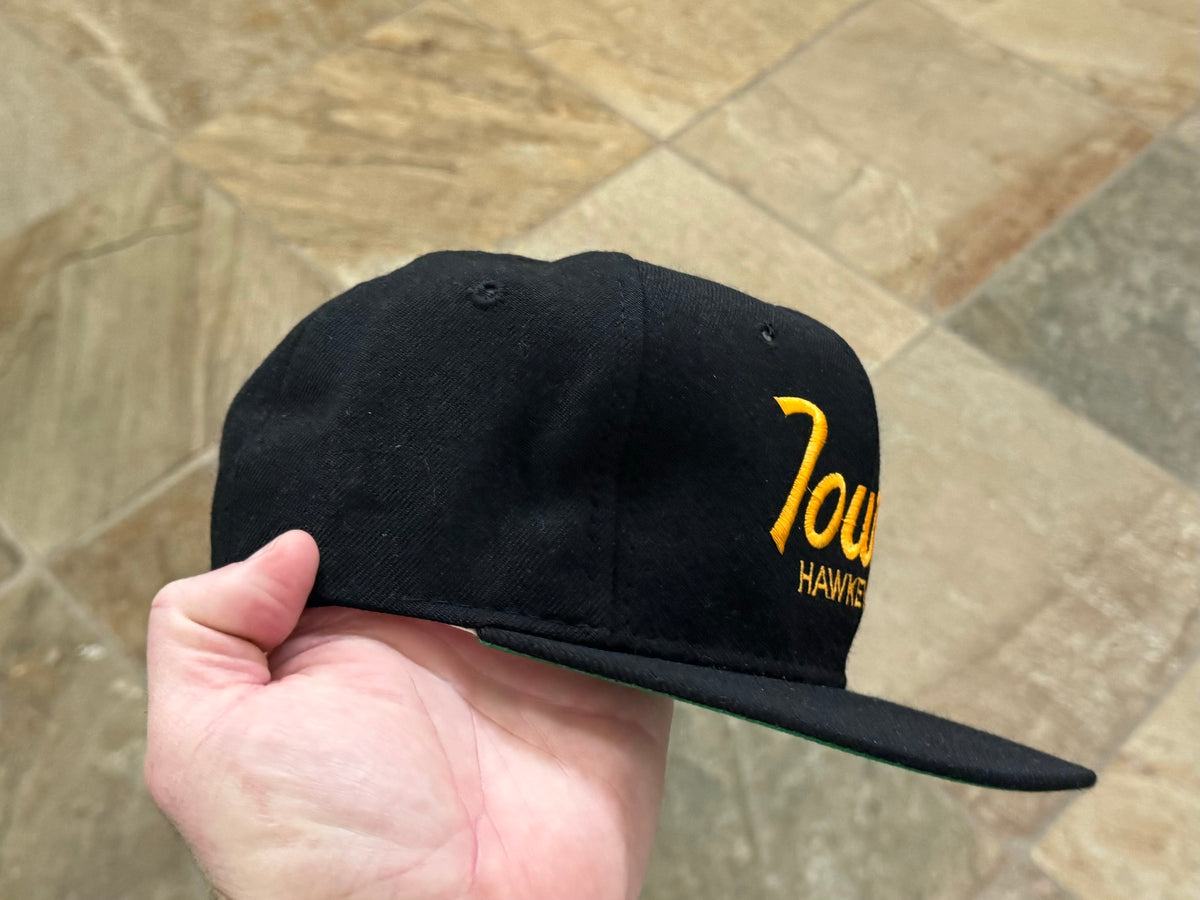 Vintage Iowa Hawkeyes Sports Specialties Script Snapback College Hat ...