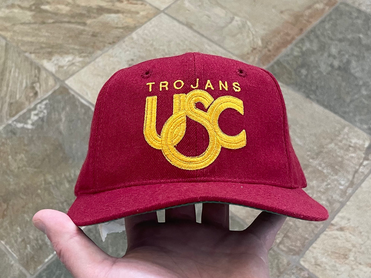 Vintage USC Trojans Sports Specialties Script Snapback College Hat ...