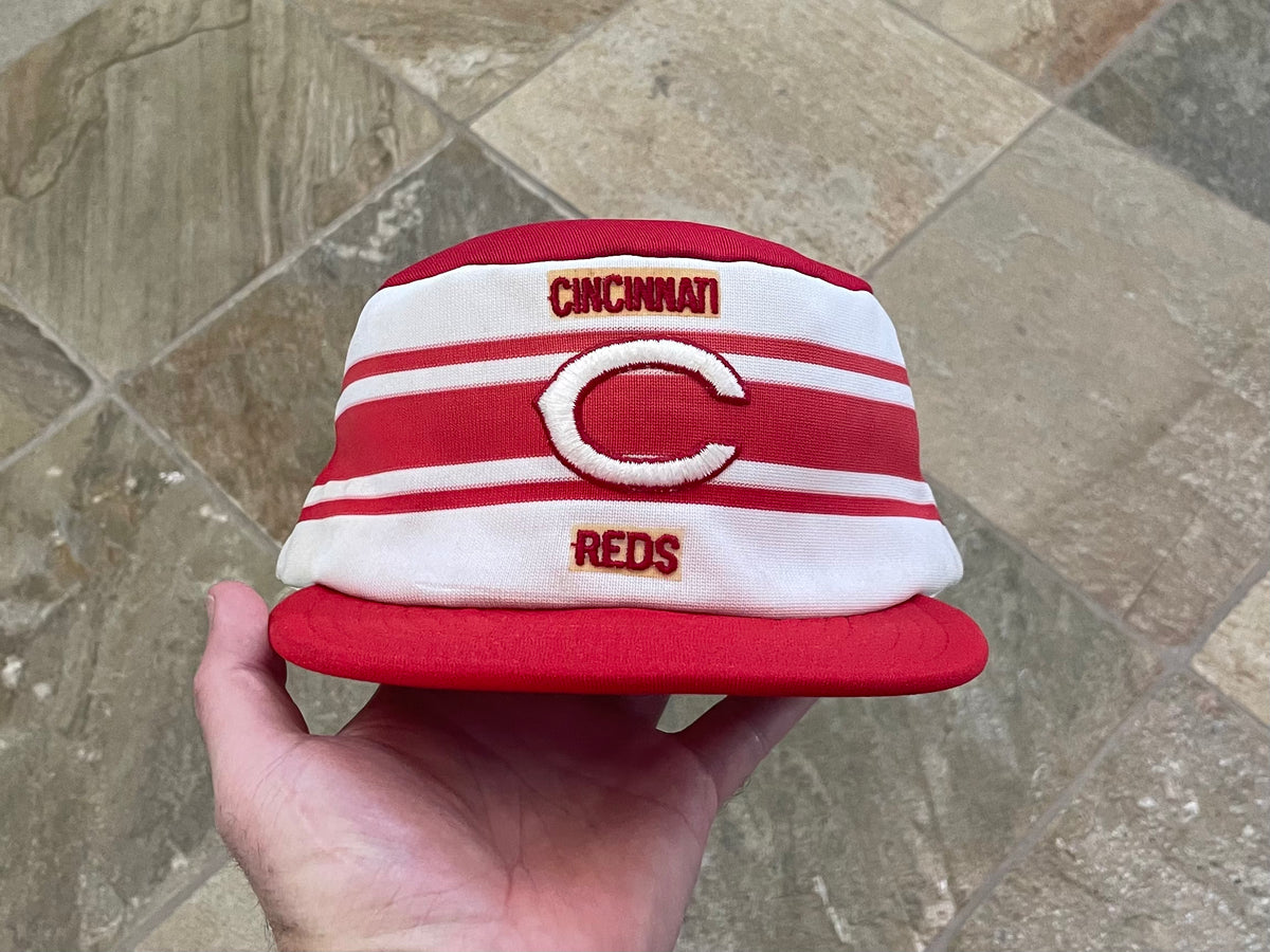 Vintage Cincinnati Reds AJD Pill Box Snapback Baseball Hat – Stuck In ...