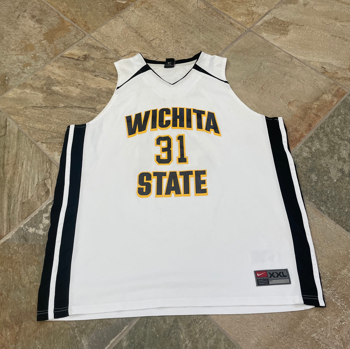 Wichita State Wheat Shockers Jared Young Nike College Basketball Jerse ...
