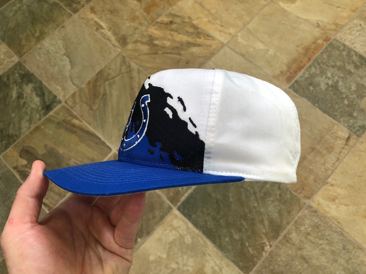 Vintage Indianapolis Colts Logo 7 Splash Snapback Football Hat – Stuck ...