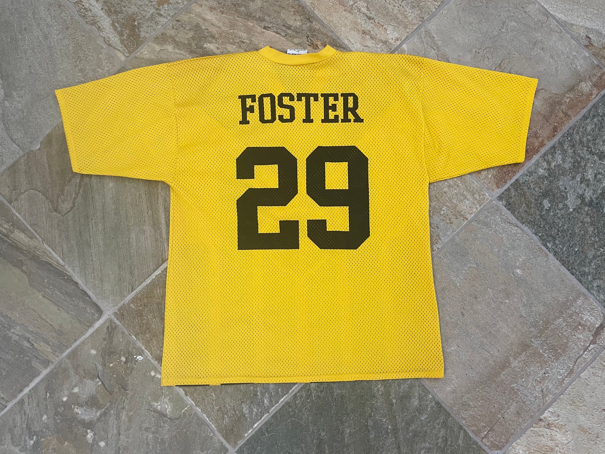 Vintage Pittsburgh Steelers Barry Foster Logo Athletic Alternate Footb Vintage Pittsburgh Steelers Barry Foster Logo Athletic Alternate Footb