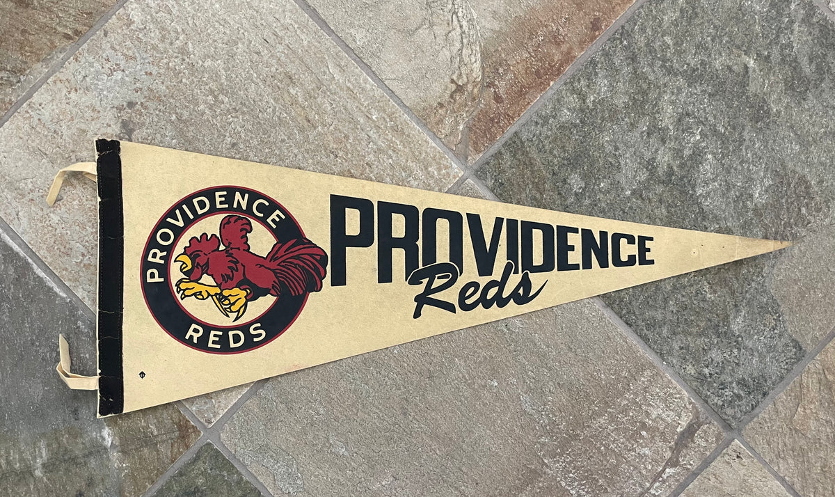 Vintage Providence Reds AHL Hockey Pennant – Stuck In The 90s Sports