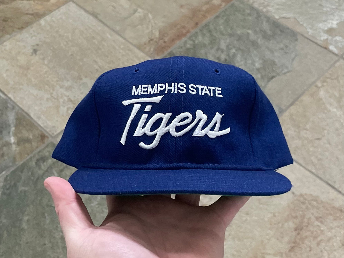Vintage Memphis State Tigers Sports Specialties Script Snapback Colleg ...