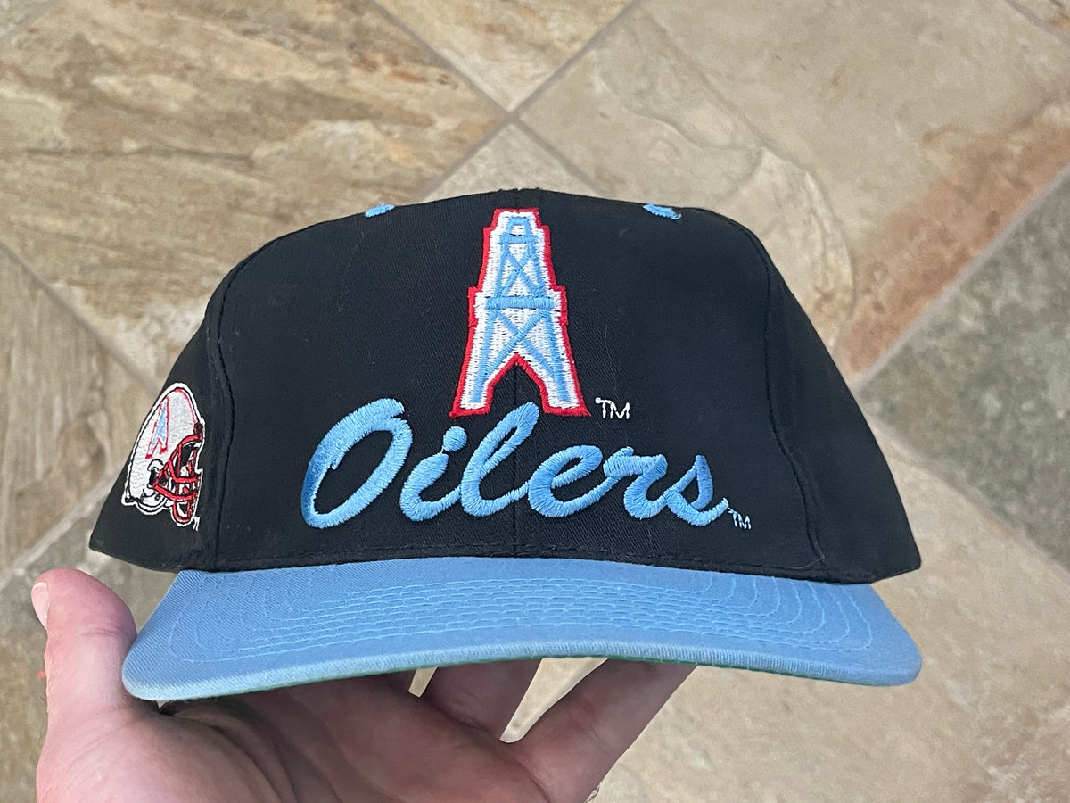 Vintage Houston Oilers Logo 7 Snapback Football Hat – Stuck In The 90s ...