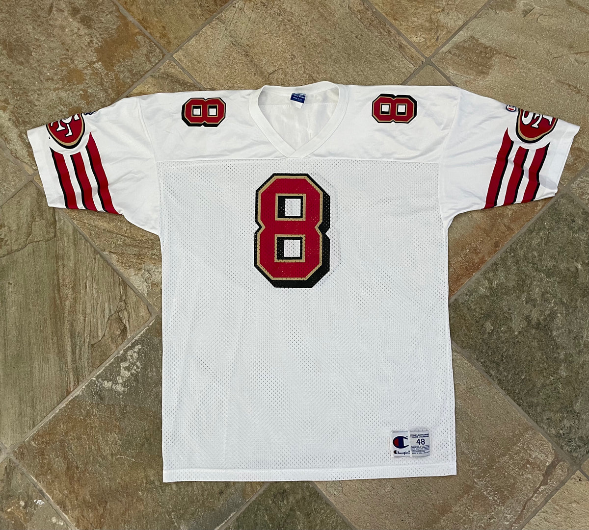 Vintage San Francisco 49ers Steve Young Champion Football Jersey, Size ...