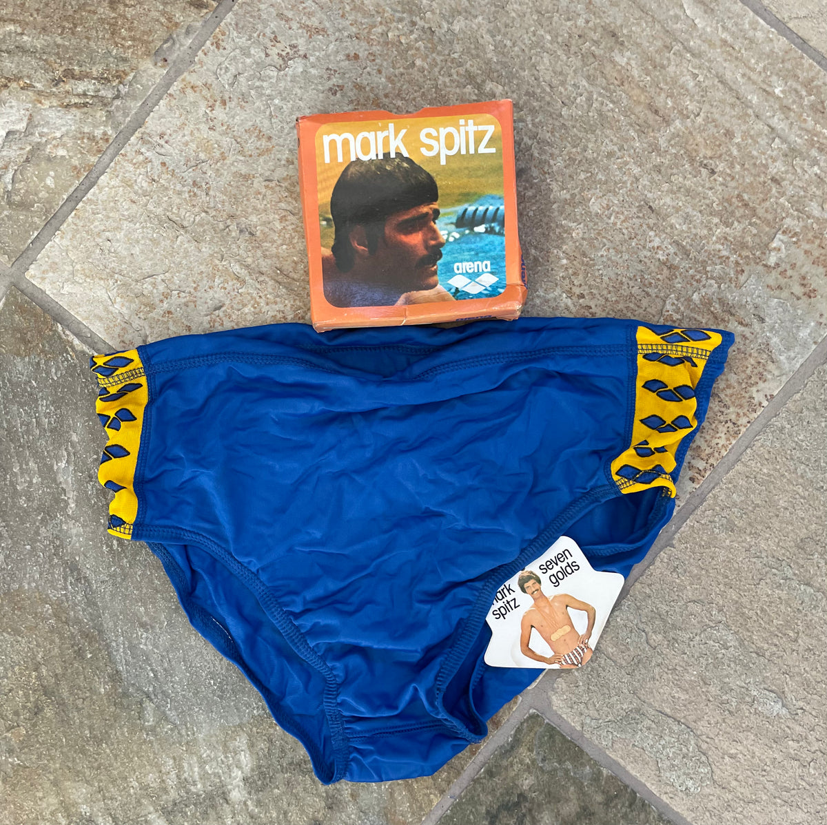 Vintage Mark Spitz Arena Speedo Swimming Suit ### – Stuck In The 90s Sports