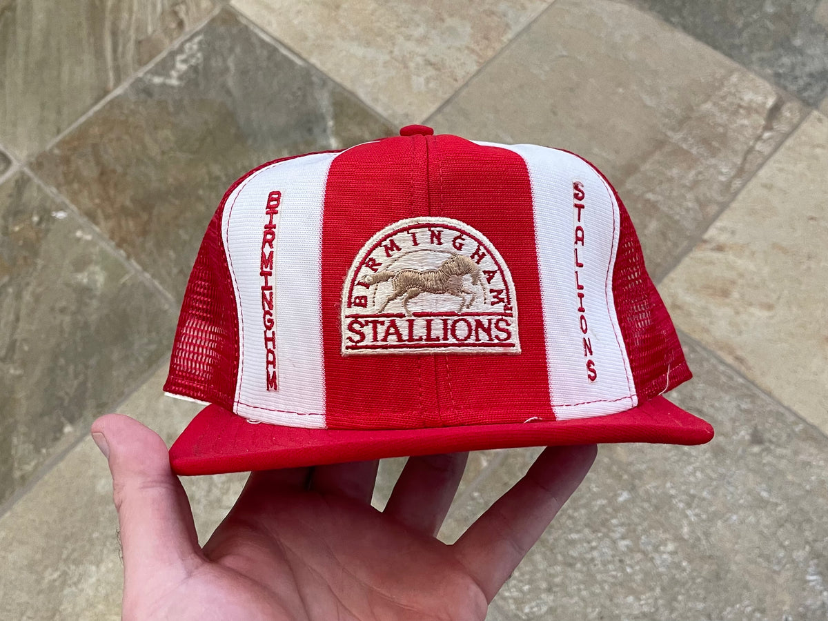Vintage Birmingham Stallions USFL AJD Snapback Football Hat – Stuck In ...