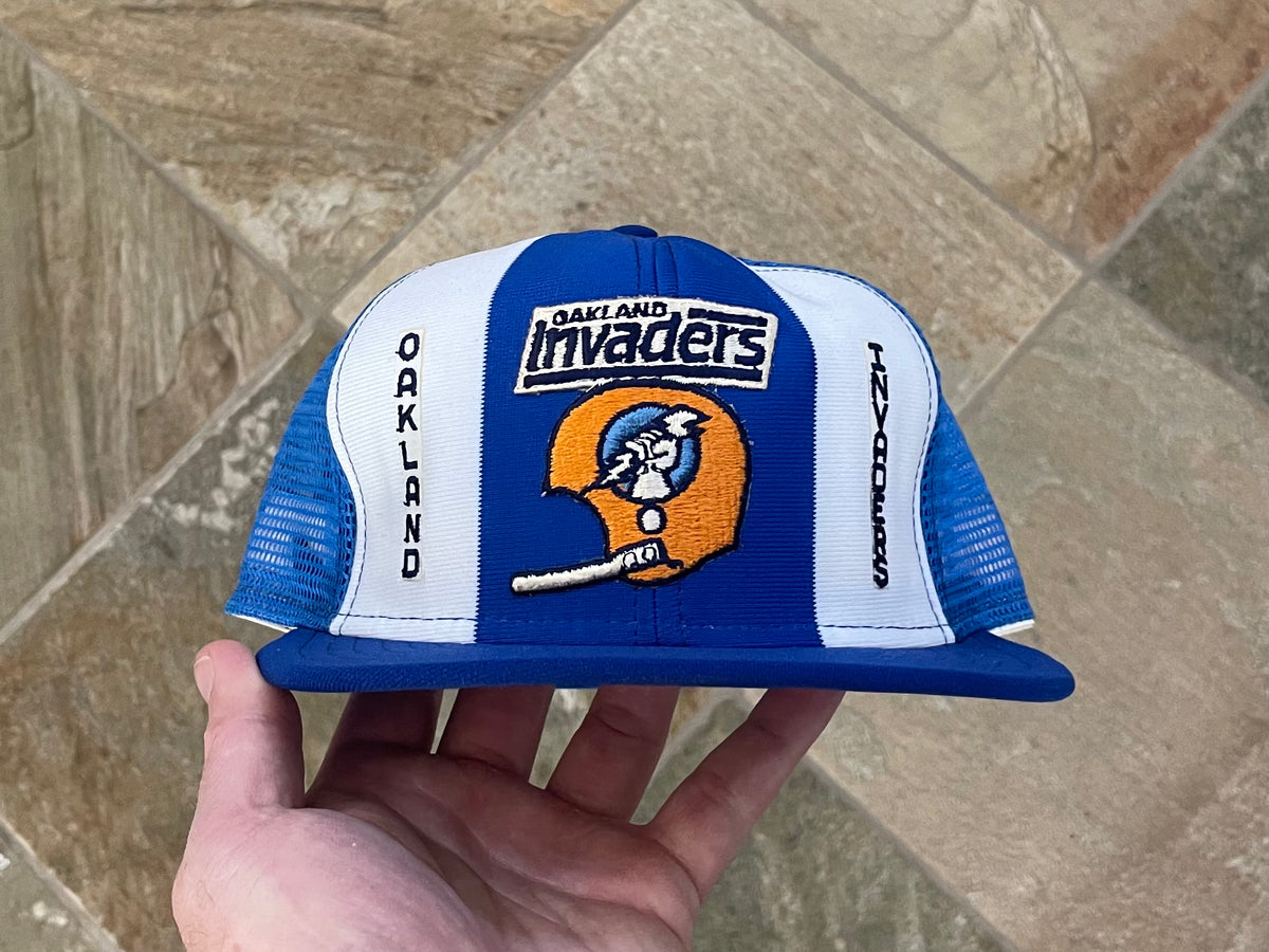 Vintage Oakland Invaders USFL AJD Snapback Football Hat – Stuck In The ...