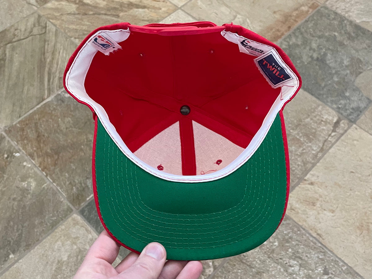 Vintage Atlanta Hawks Sports Specialties Script Snapback Basketball Ha ...